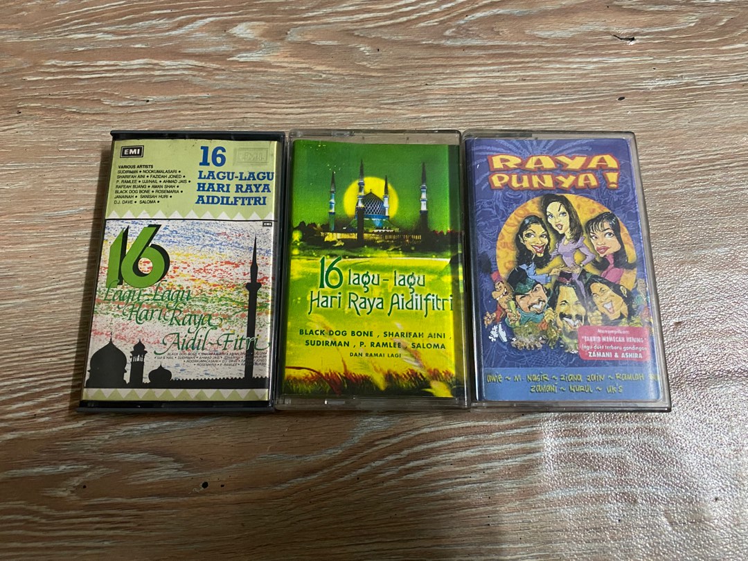 Kaset Raya, Hobbies & Toys, Music & Media, CDs & DVDs on Carousell
