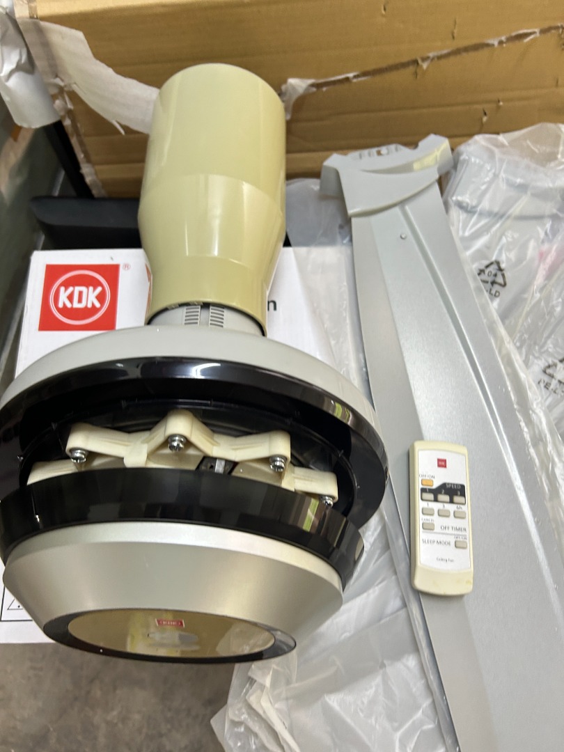 rm280 KDK Remote Control 5xBlades Ceiling Fan, Furniture & Home Living ...