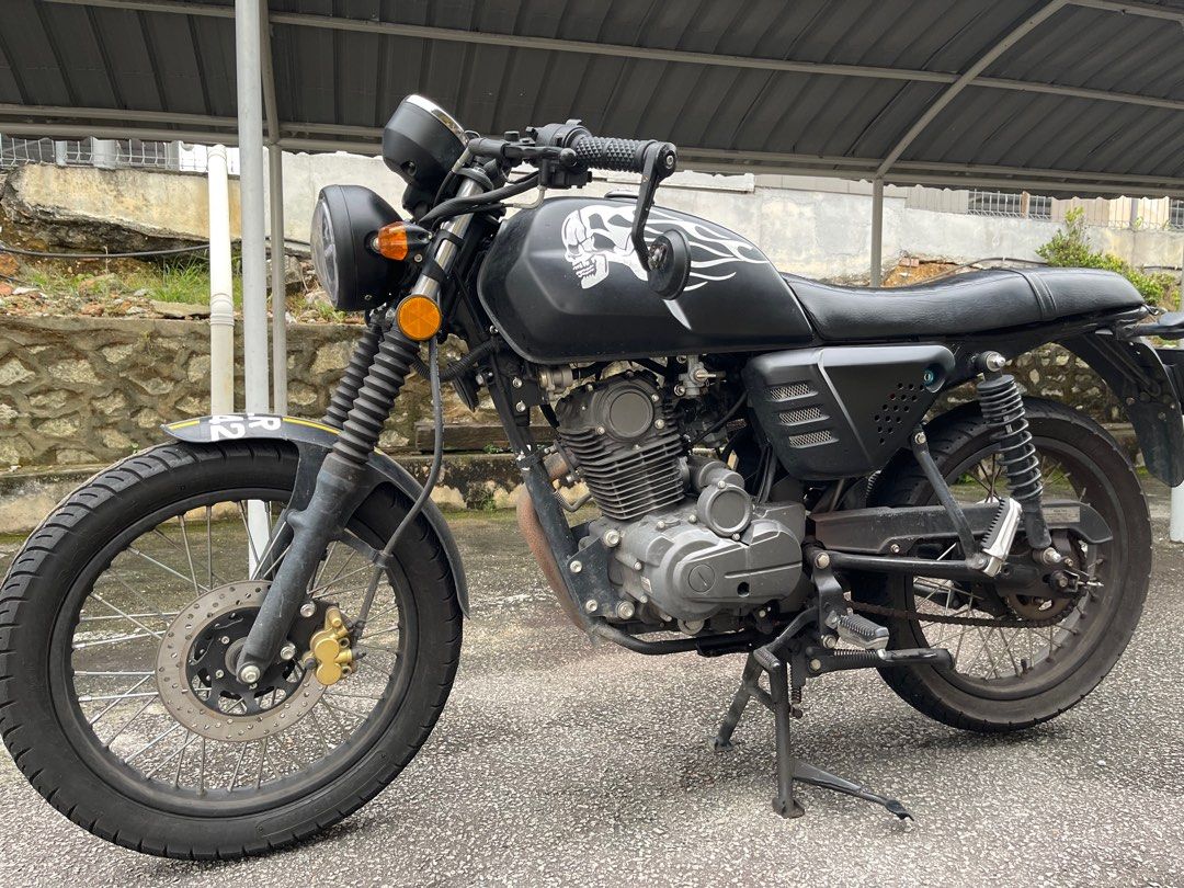 Keeway 152 (cafe racer) 2024, Motorbikes on Carousell