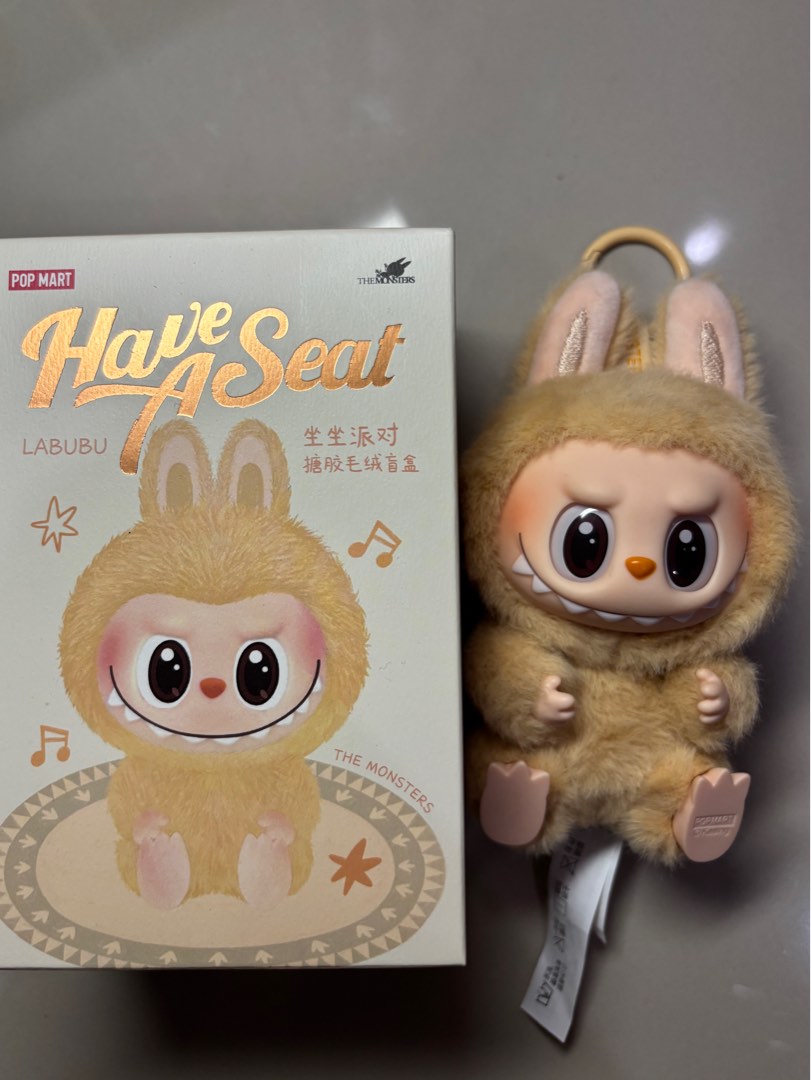 LABUBU BABA ORIGINAL POPMART, Toys & Collectibles, Mainan di Carousell