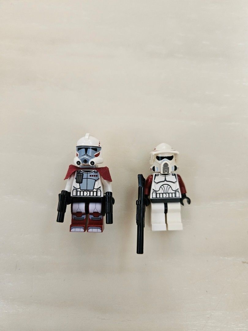 lego 9488 star wars the clone wars arc/arf trooper minifigures x 2, 興趣及 ...