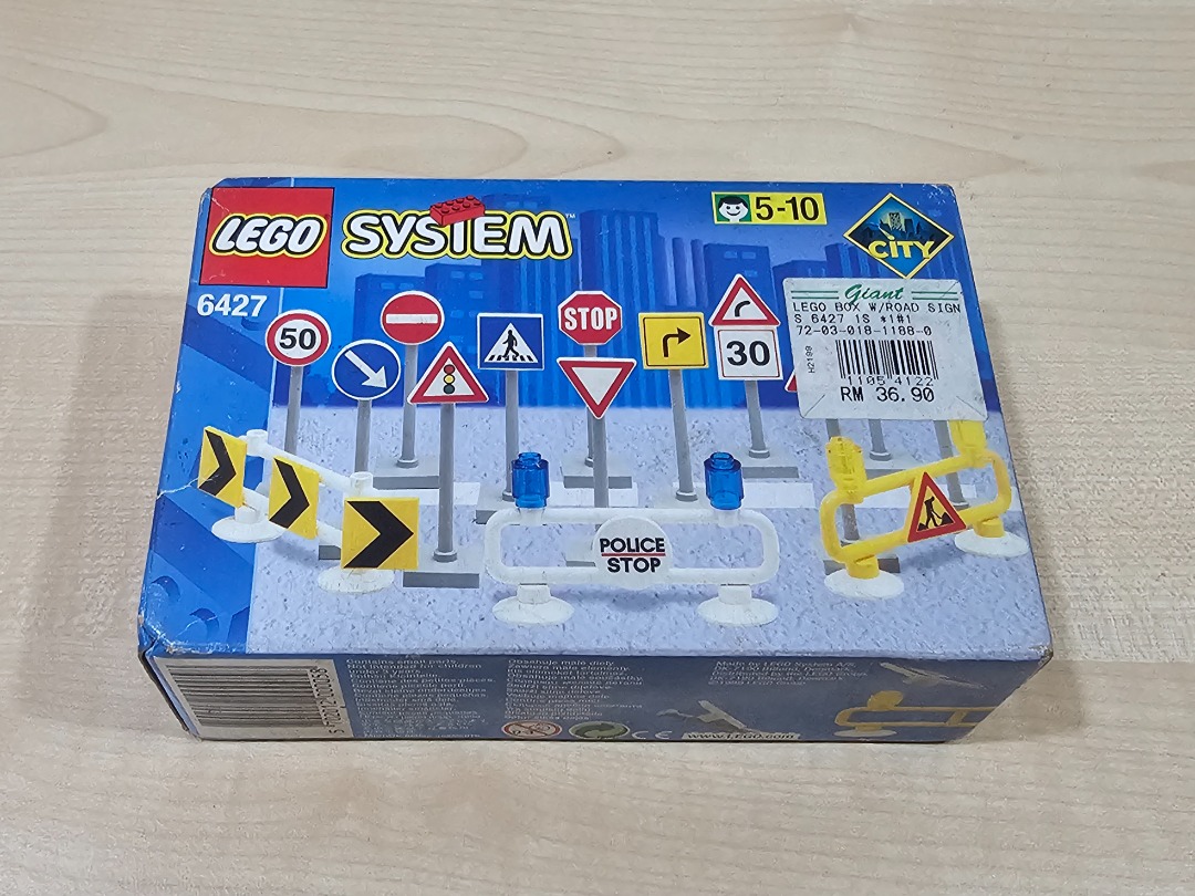 Lego City 6427 Road Signs, Hobbies & Toys, Toys & Games on Carousell