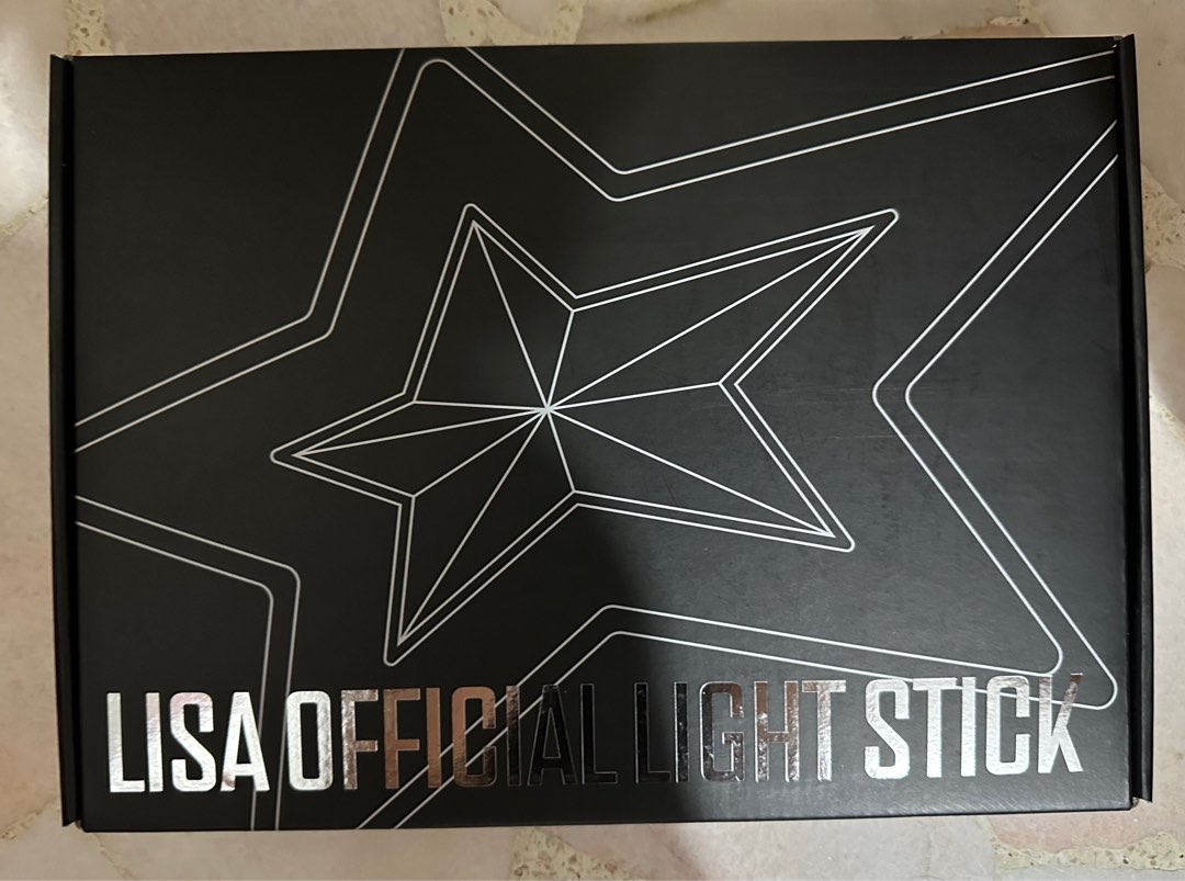 Lisa official Light Stick with photocards, Hobbies & Toys, Memorabilia ...