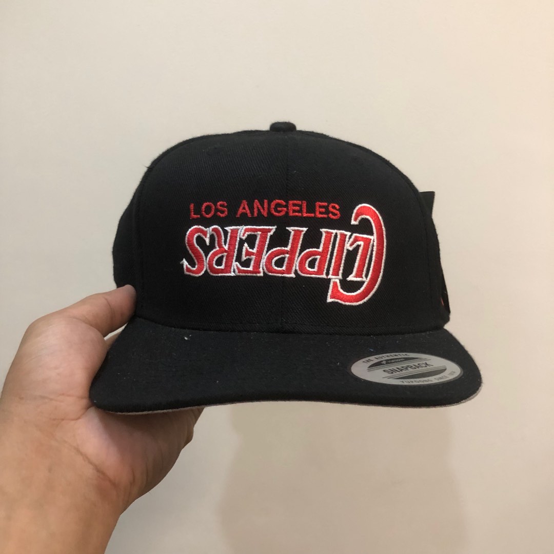 LOS ANGELES CLIPPERS INVERTED YUPONG SNAPBACK CAP, Men's Fashion ...