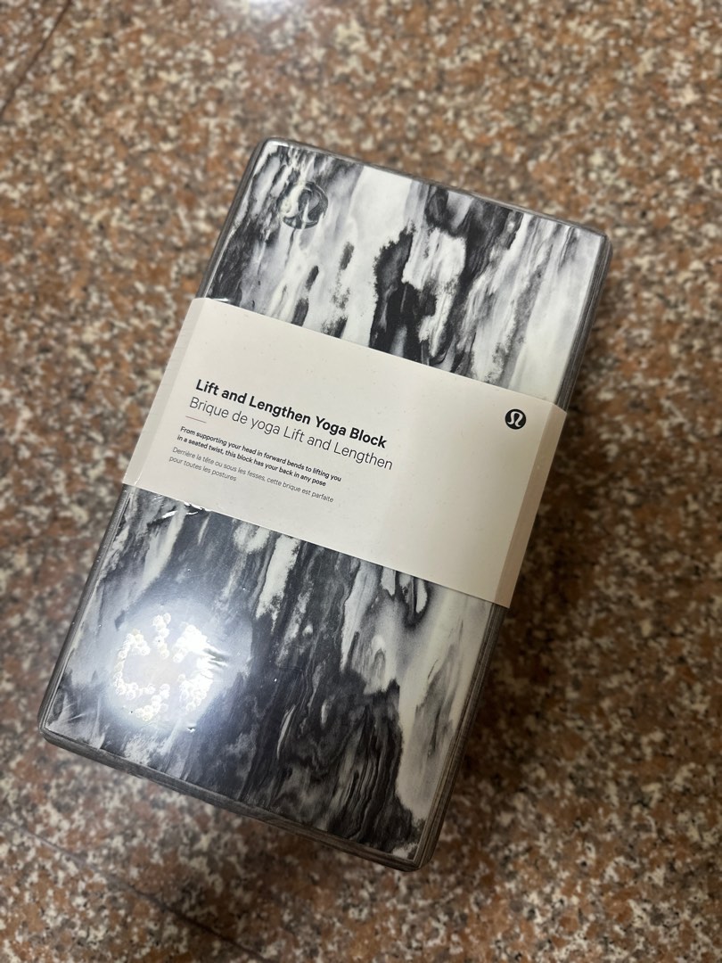 lululemon yoga block, Hobbies & Toys, Toys & Games on Carousell