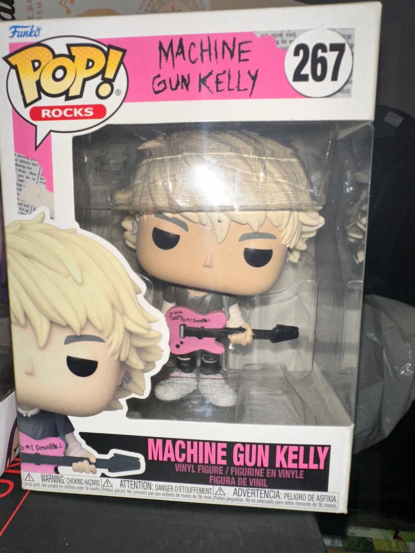 Machine Gun Kelly(MGK) Funko pop, Hobbies & Toys, Toys & Games on Carousell