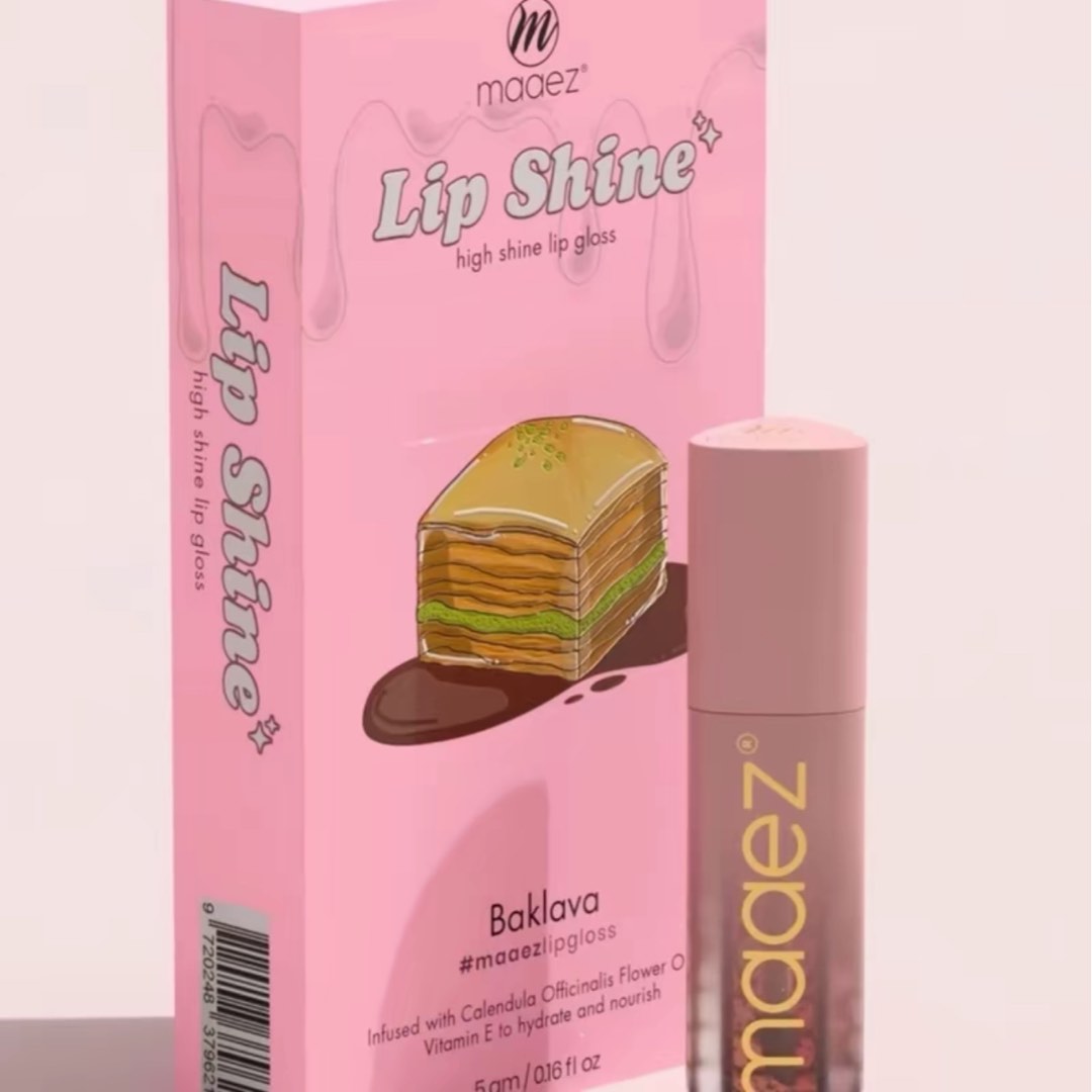 Maez Lip Shine - Baklava, Beauty & Personal Care, Face, Makeup on Carousell