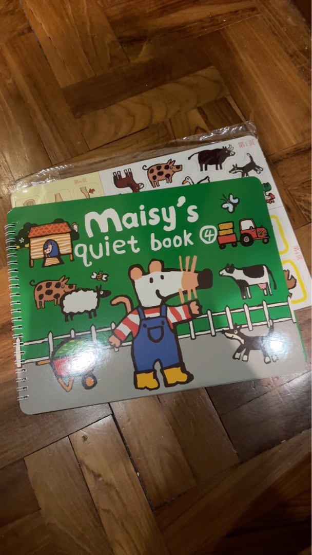 Maisy's Quiet Book Activity Book, Hobbies & Toys, Toys & Games on Carousell