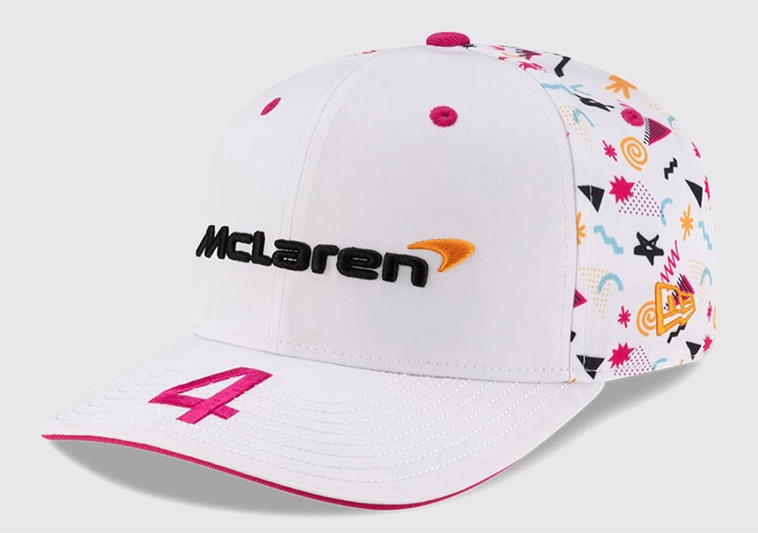 McLaren F1 New Era 2025 Lando Norris Miami GP Cap, Men's Fashion, Watches & Accessories, Caps ...