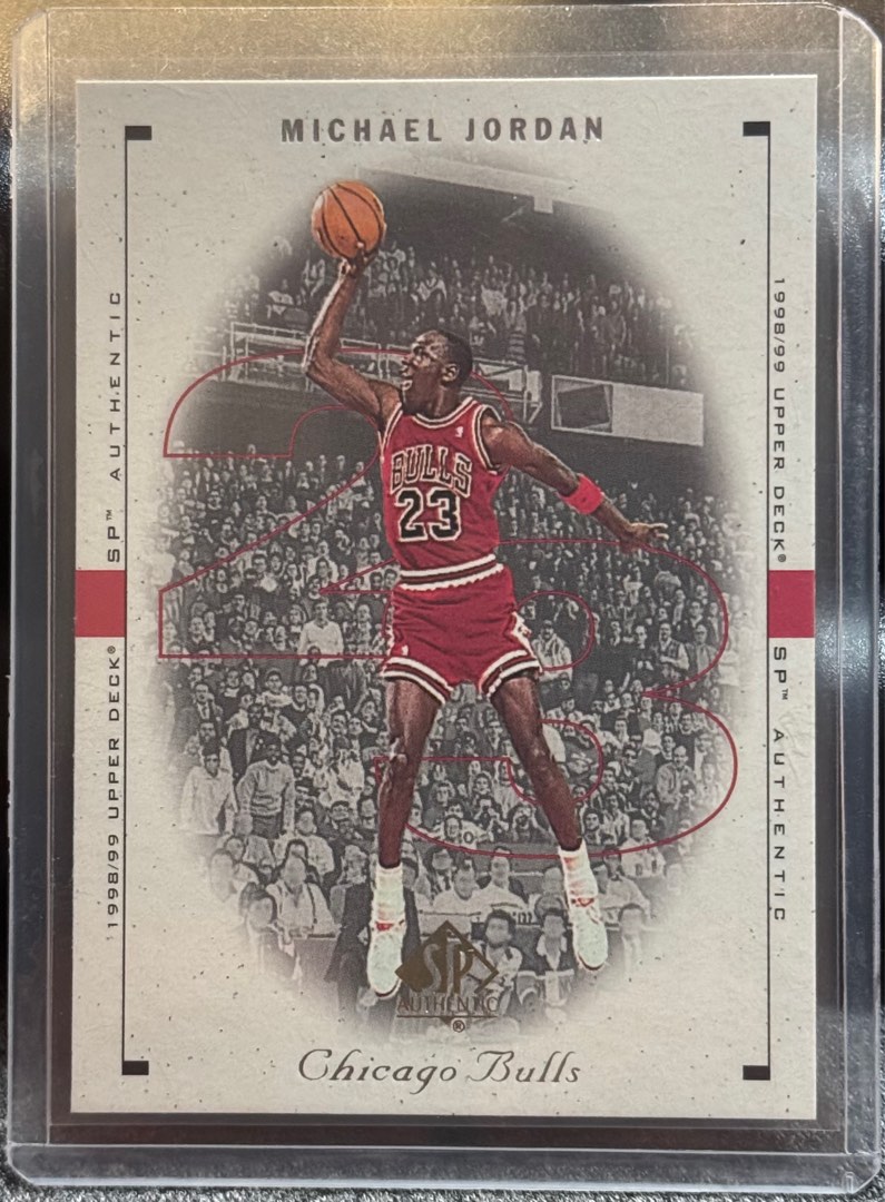 Michael Jordan SP Authentic iconic dunk #2 Nba Card, Hobbies & Toys ...