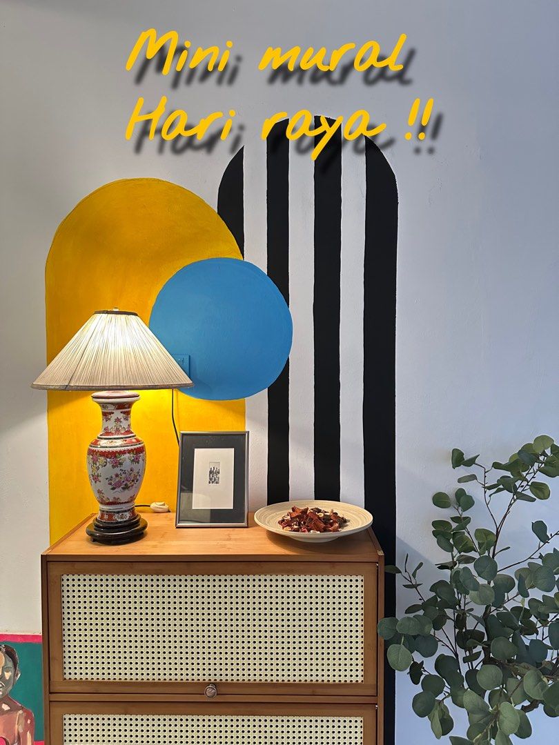 MINI MURAL DECOR HARI RAYA!, Furniture & Home Living, Home Decor, Wall ...