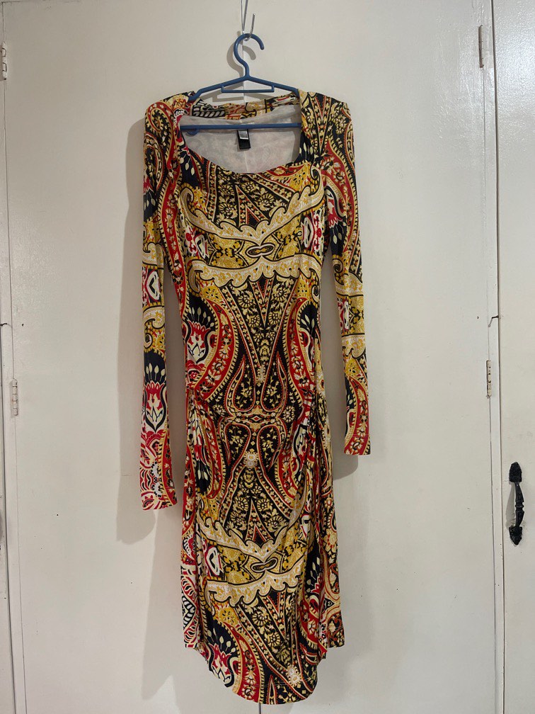 MNG Long Sleeve Dress, Women's Fashion, Dresses & Sets, Dresses on ...