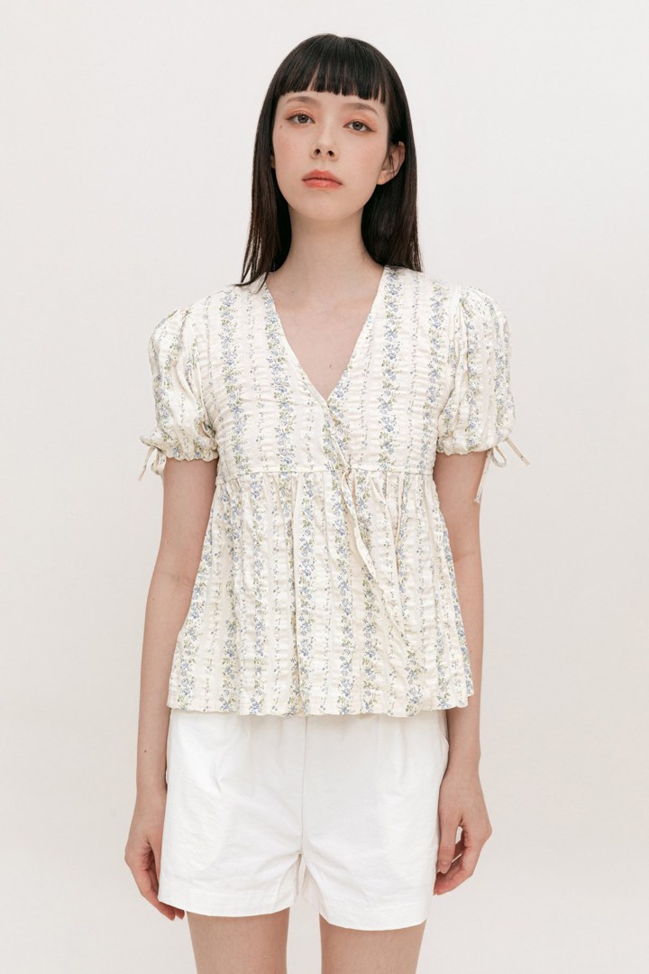 Modparade Lowe Top - Thistle Bloom, Women's Fashion, Tops, Blouses on ...