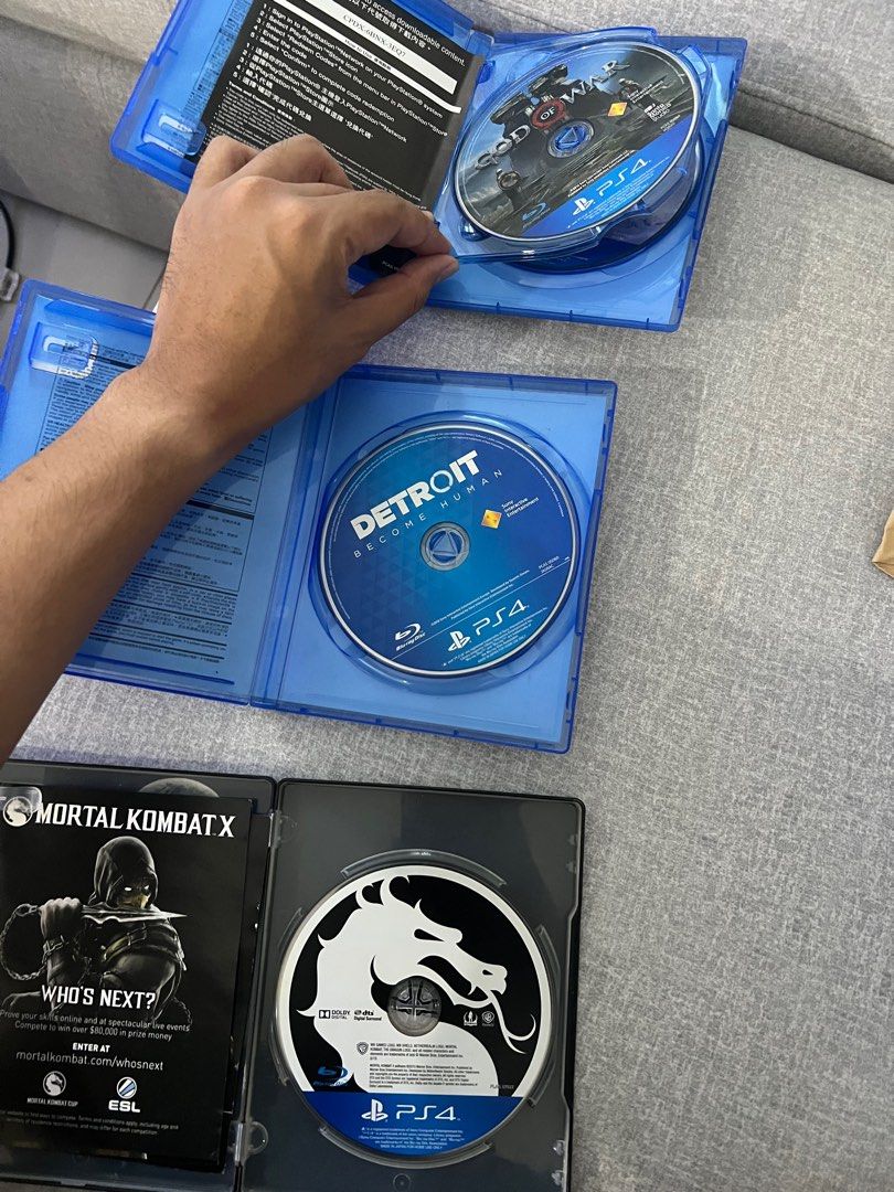 Mortal Kombat Steelbook, Detroit, GOW, Horizon Zero Dawn, Video Gaming ...