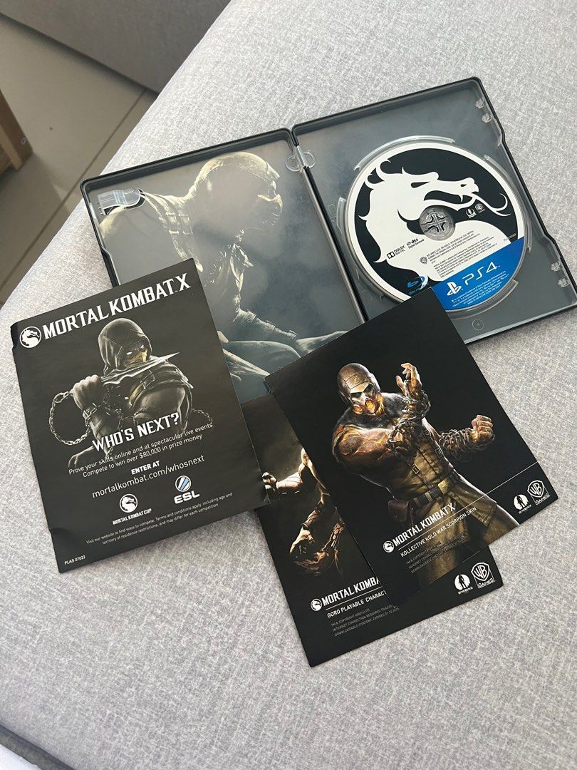 Mortal Kombat Steelbook, Detroit, GOW, Horizon Zero Dawn, Video Gaming ...