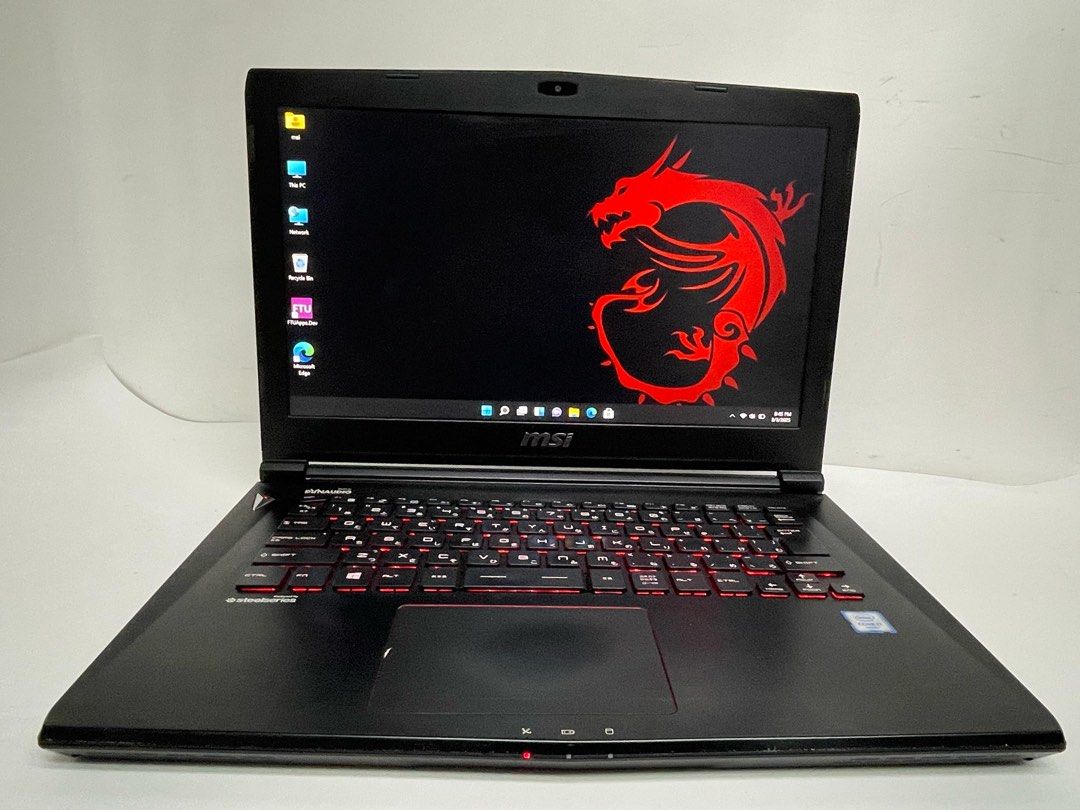 MSI Gaming Laptop i7 like new with SSD Ram 16Gb Dual Graphic Windows 11 ...
