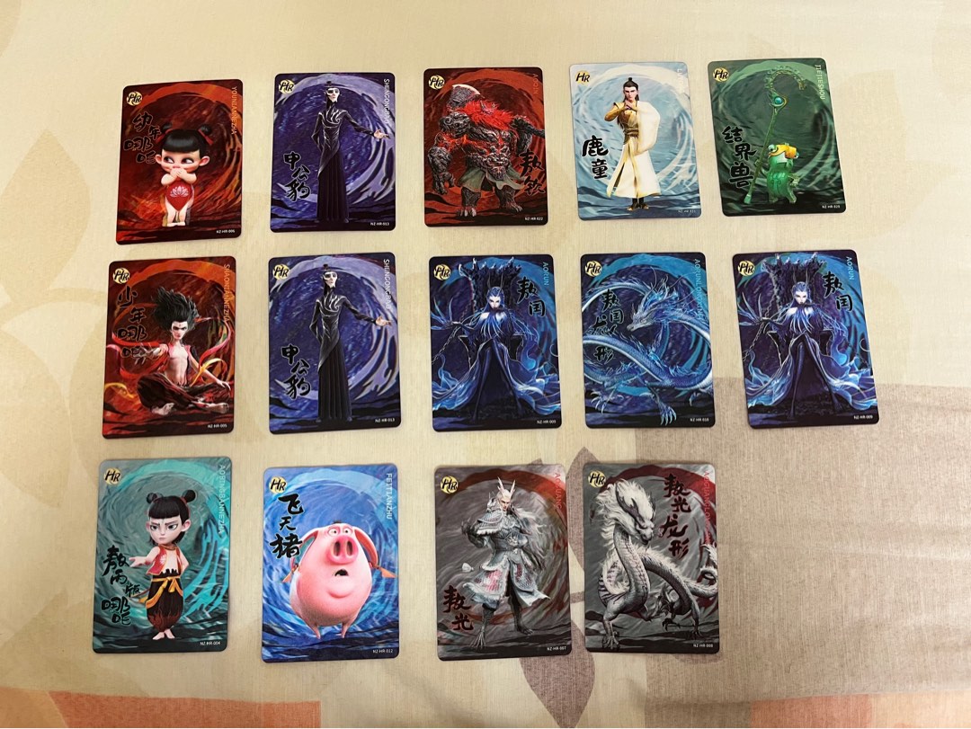 Nezha 2 Cards, Hobbies & Toys, Collectibles & Memorabilia, Fan ...