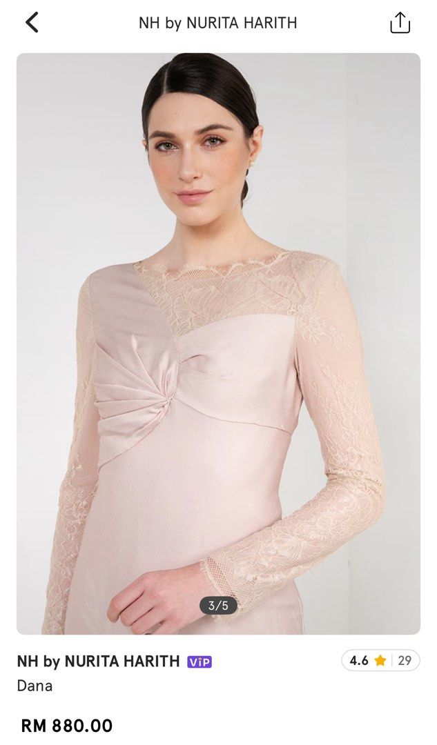 Nurita Harith Dana 2024, Women's Fashion, Muslimah Fashion, Baju Kurung & sets on Carousell