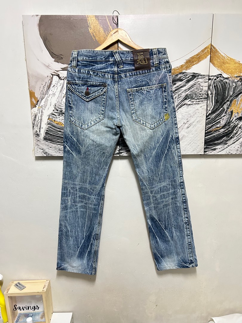 ONIARAI EMBROIDED DEVIL LOGO JAPANSESE BRAND, Luxury, Apparel on Carousell
