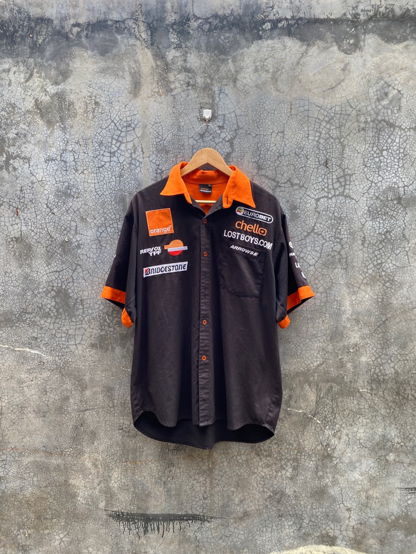 Orange Arrow Racing/Pit Crew Polo (2), Men's Fashion, Tops & Sets ...