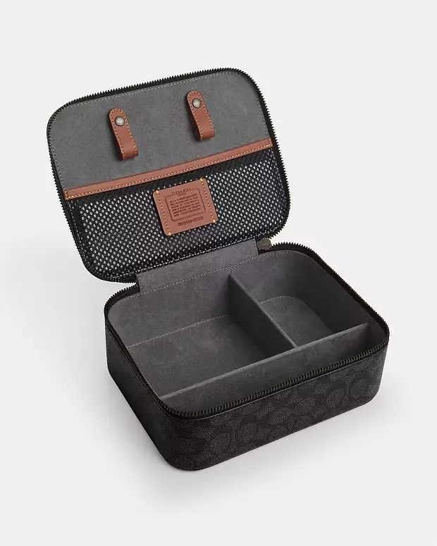 ORIGINAL Coach Tech Organiser in Colorblock Signature Canvas, Men's ...