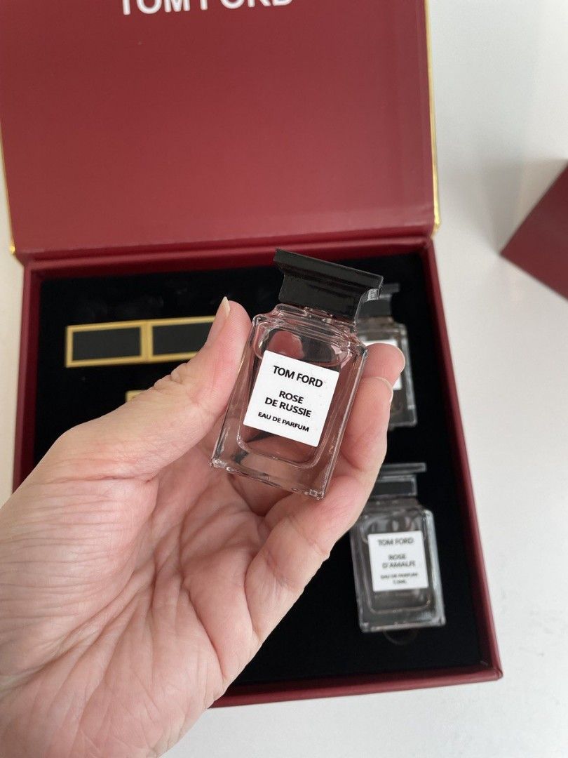 ORIGINAL TOM FORD RED BOX 5in1 SET (2 LIPSTICK + 3 MINIATURES ), Beauty ...