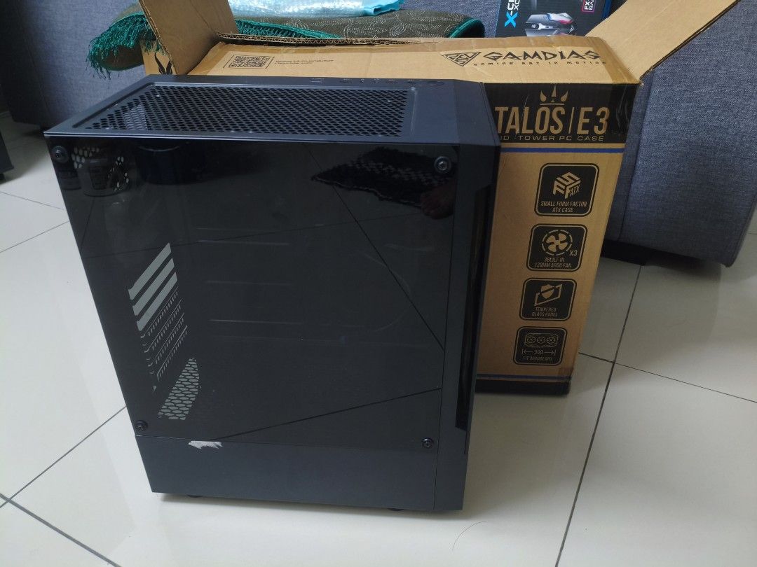 PC Case Gamdias Talos E3, Computers & Tech, Parts & Accessories, Computer Parts on Carousell