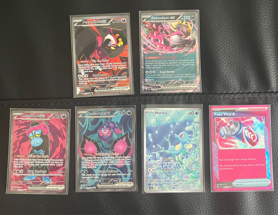 Pokemon Card TCG Shrouded Fable Individual 6 Cards Set Frezandipiti ex ...