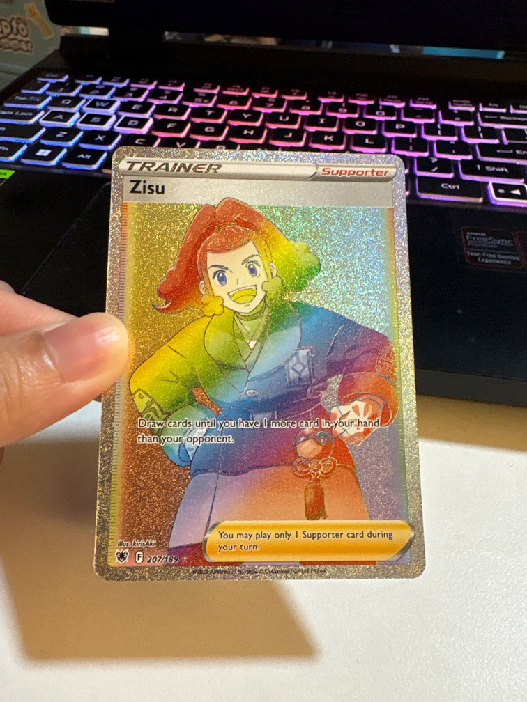Pokemon TCG - Zisu, Hobbies & Toys, Toys & Games on Carousell