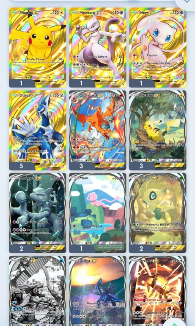 Pokemon TCG Pocket MY account, Hobbies & Toys, Toys & Games on Carousell