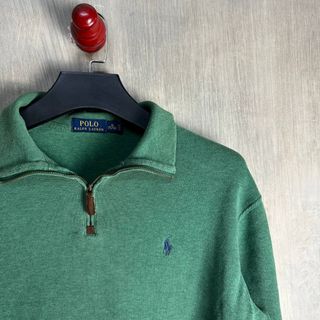 Polo Ralph Lauren Half Zipper, Men's Fashion, Coats, Jackets and ...