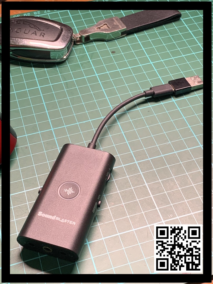 Portable Sound Card: Creative Sound Blaster G3, Elektronik, Bagian ...