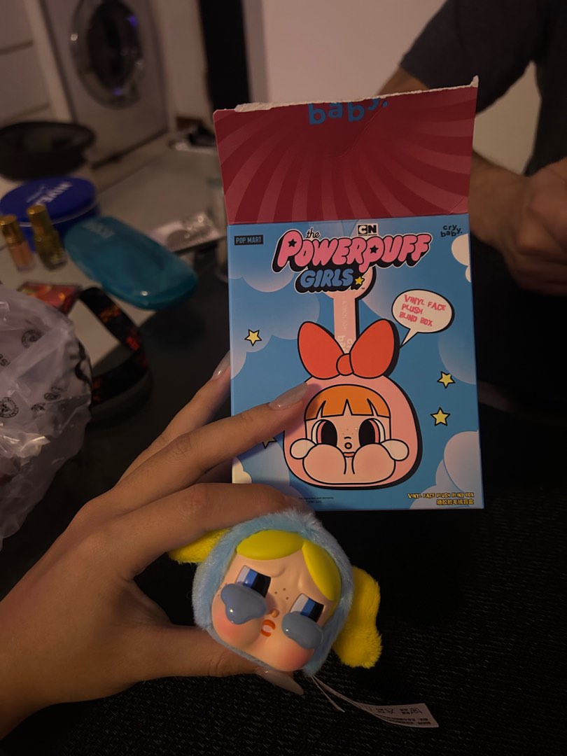 Power powerpuff girls crying again keychain face plush, Hobbies & Toys ...