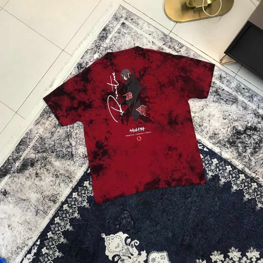 PRIMITIVE X NARUTO X ITACHI, Men's Fashion, Activewear on Carousell