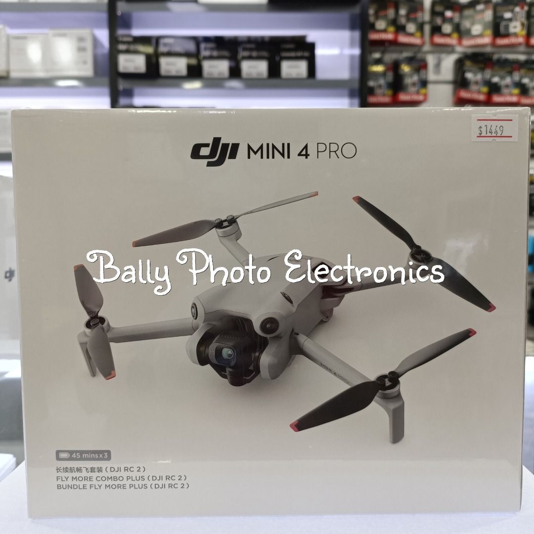 PROMOTION TILL 25TH MARCH DJI Mini 4 Pro Drone with RC 2 Controller ...