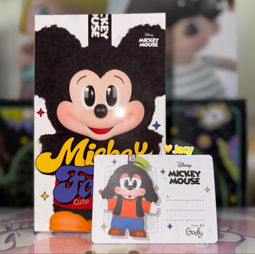 READY STOCK GOOFY Mickey Mouse Family Cute Together Keychain Series ...