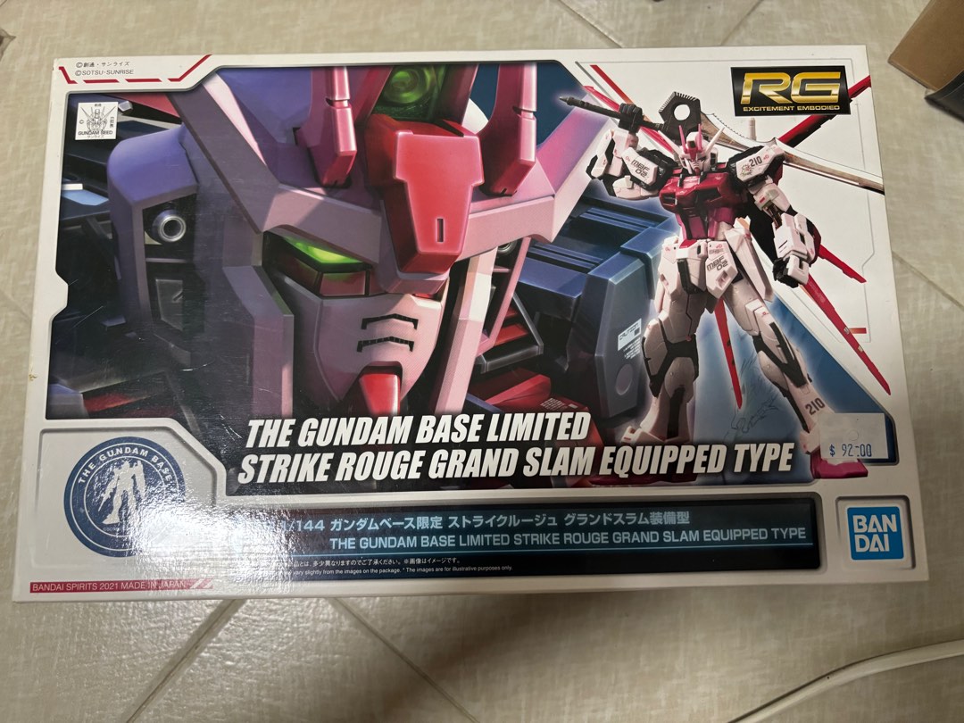 RG Strike Rouge (Gundam based limited), Hobbies & Toys, Toys & Games on ...