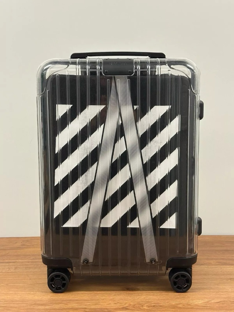 Rimowa Off White Cabin, Barang Mewah, Tas & Dompet di Carousell