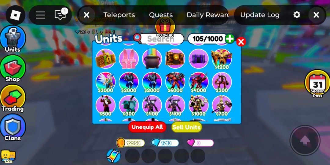Roblox toilet tower defense, Video Gaming, Gaming Accessories, In-Game ...