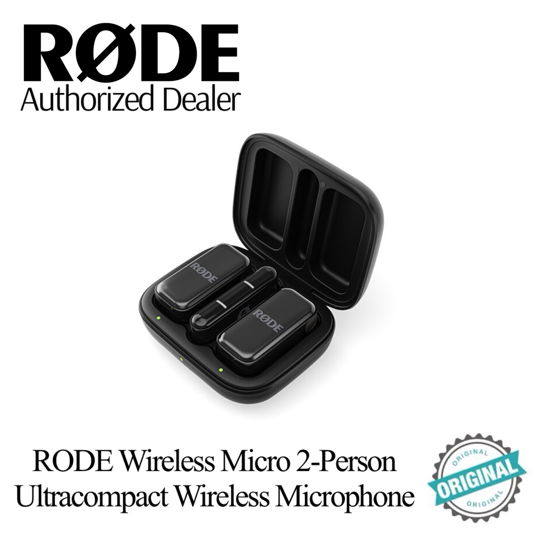 RODE Wireless Micro 2 Person Ultracompact Wireless Microphone FOR USB-C ...
