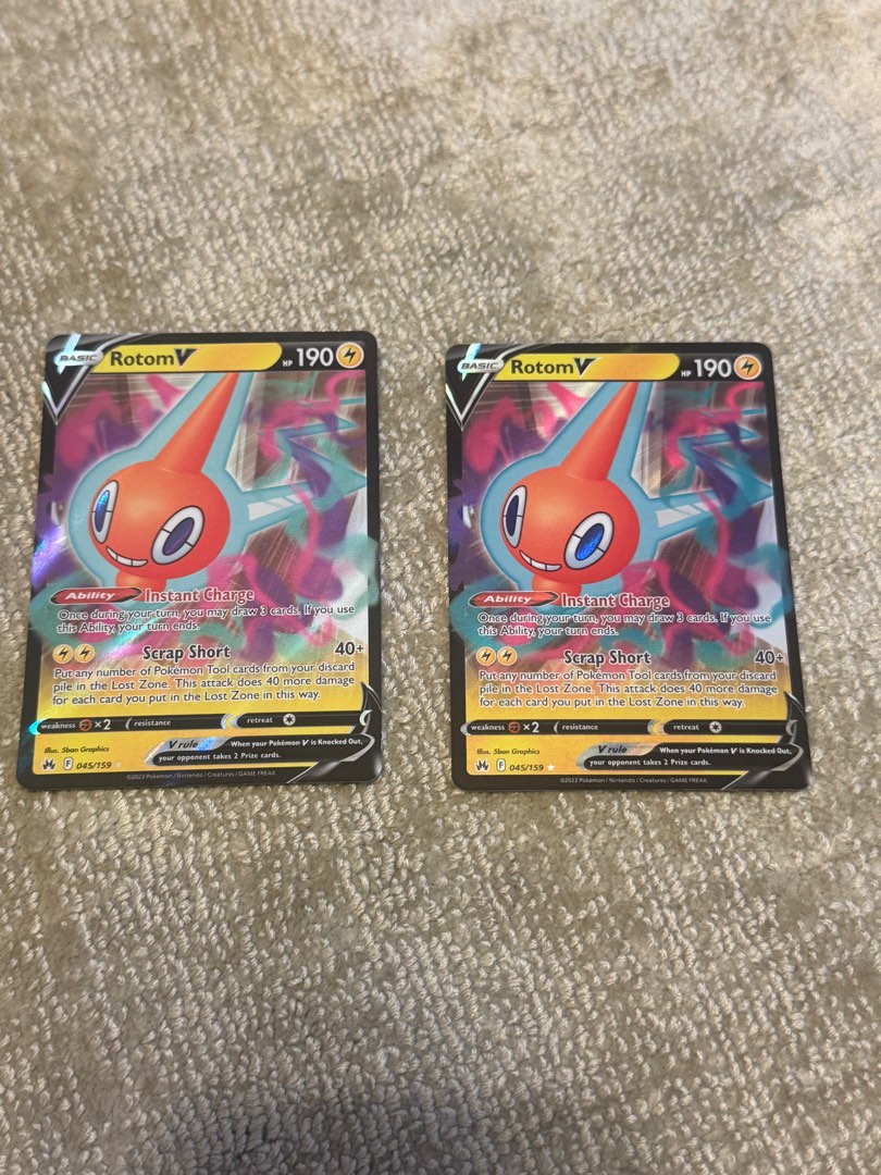 Rotom V, Hobbies & Toys, Toys & Games on Carousell