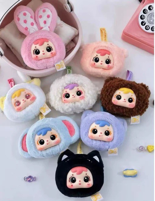 三小毛 Samuel Mini small animal pendant plush toy #Baby Three #Popmart ...