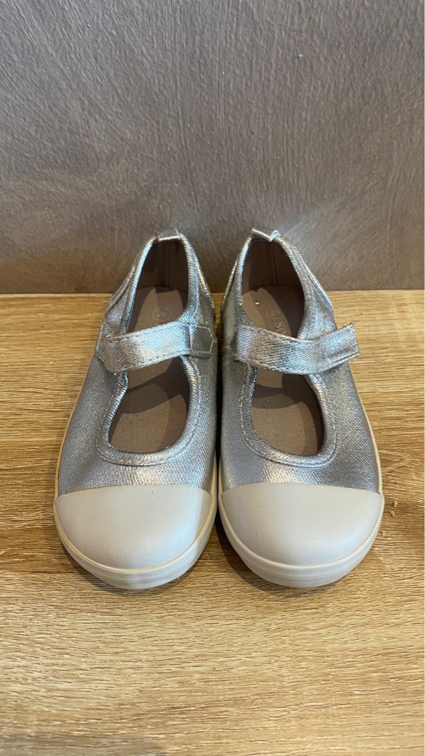 Sepatu silver blink blink putih perepet - seed heritage, Bayi & Anak ...
