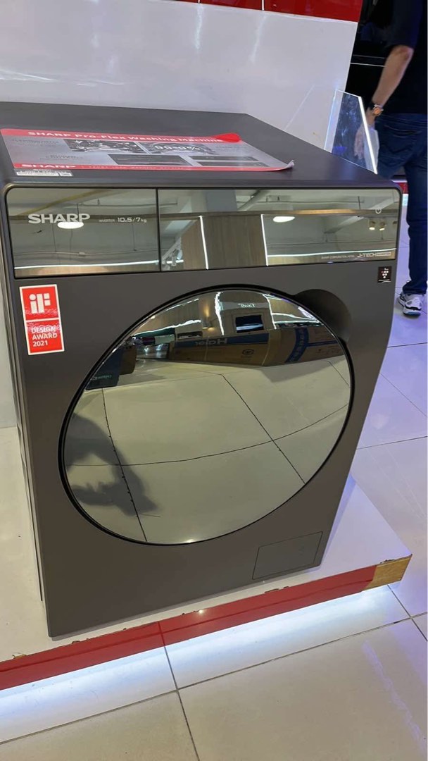 SHARP FRONT LOAD WASHING MACHINE, TV & Home Appliances, Washing ...