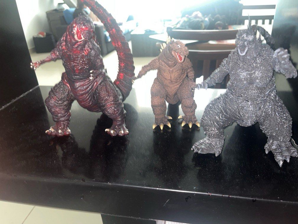 SHM GODZILLA FIGURES, Hobbies & Toys, Toys & Games on Carousell