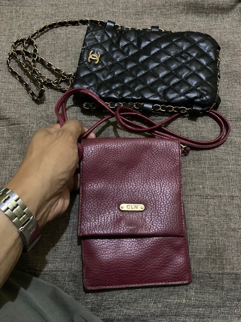 Small Sling bag (Chanel & Cln) Sold as pack, Women's Fashion, Bags ...