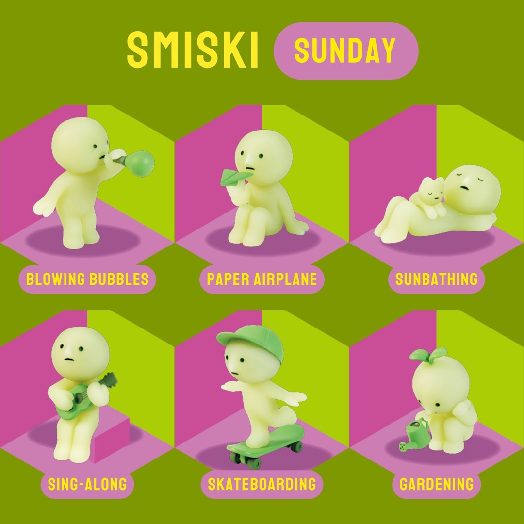 SMISKI SUNDAY SERIES (W/RATIO), Hobbies & Toys, Toys & Games on Carousell