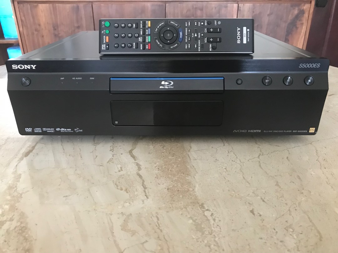 Bdp-s5000 Sony Bluray player 藍光機, 家庭電器, 電視 & 其他娛樂, 藍光及播放器 - Carousell