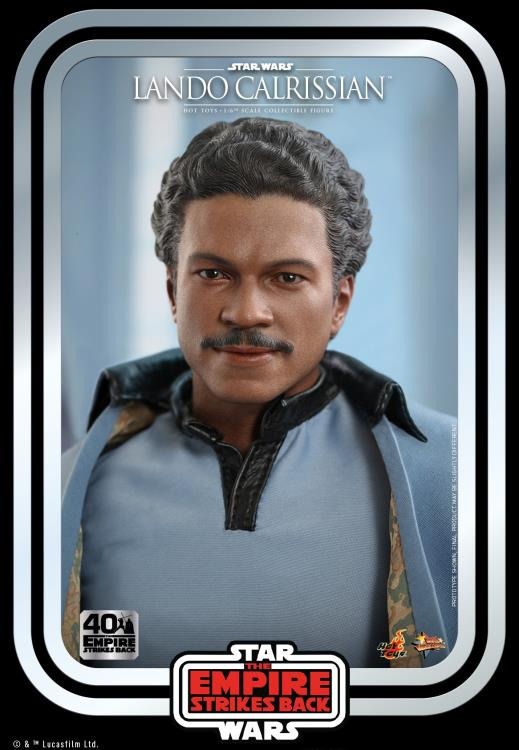 STAR WARS EPISODE 5 - LANDO CALRISSIAN 40th 1/6 ACTION FIGURE HOT TOYS ...
