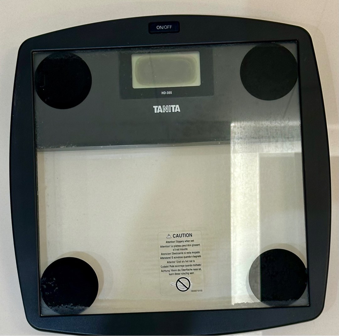 Tanita Digital Body Weight Scale, Health & Nutrition, Health Monitors ...